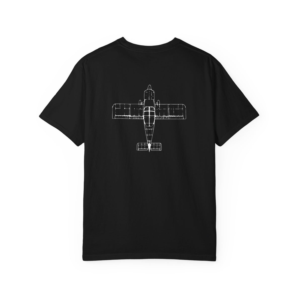 Vintage Thorp S-18 Logo front and Top View Thorp Airplane Wireframe Gr ...