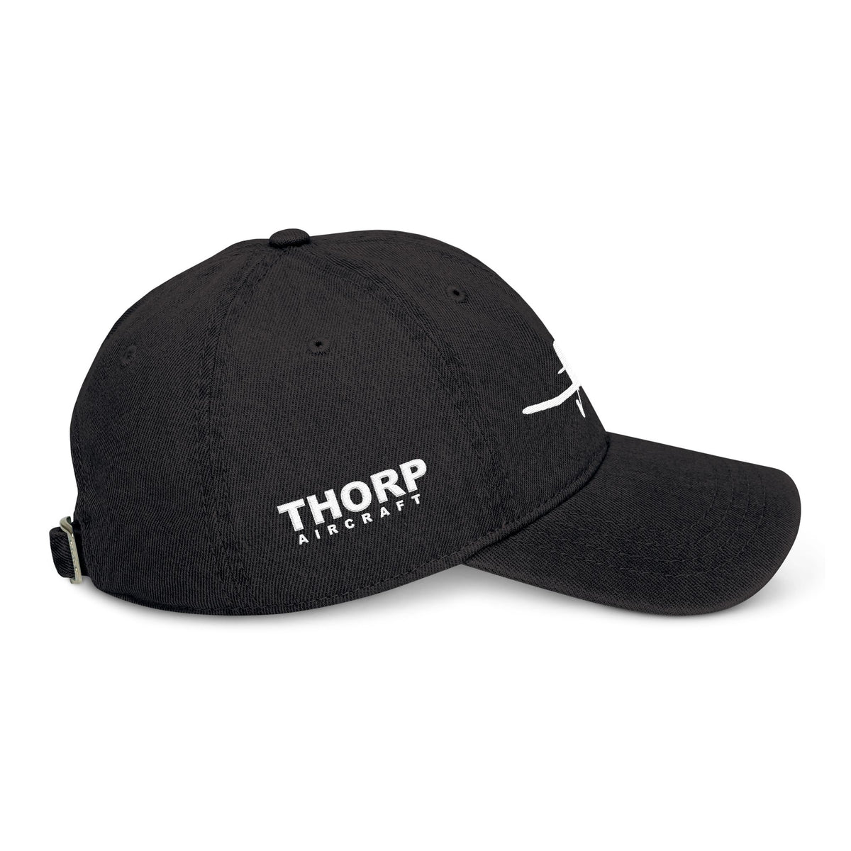 Thorp Aircraft, Thorp T-18, Thorp Silhouette Embroidered Denim Hat - T