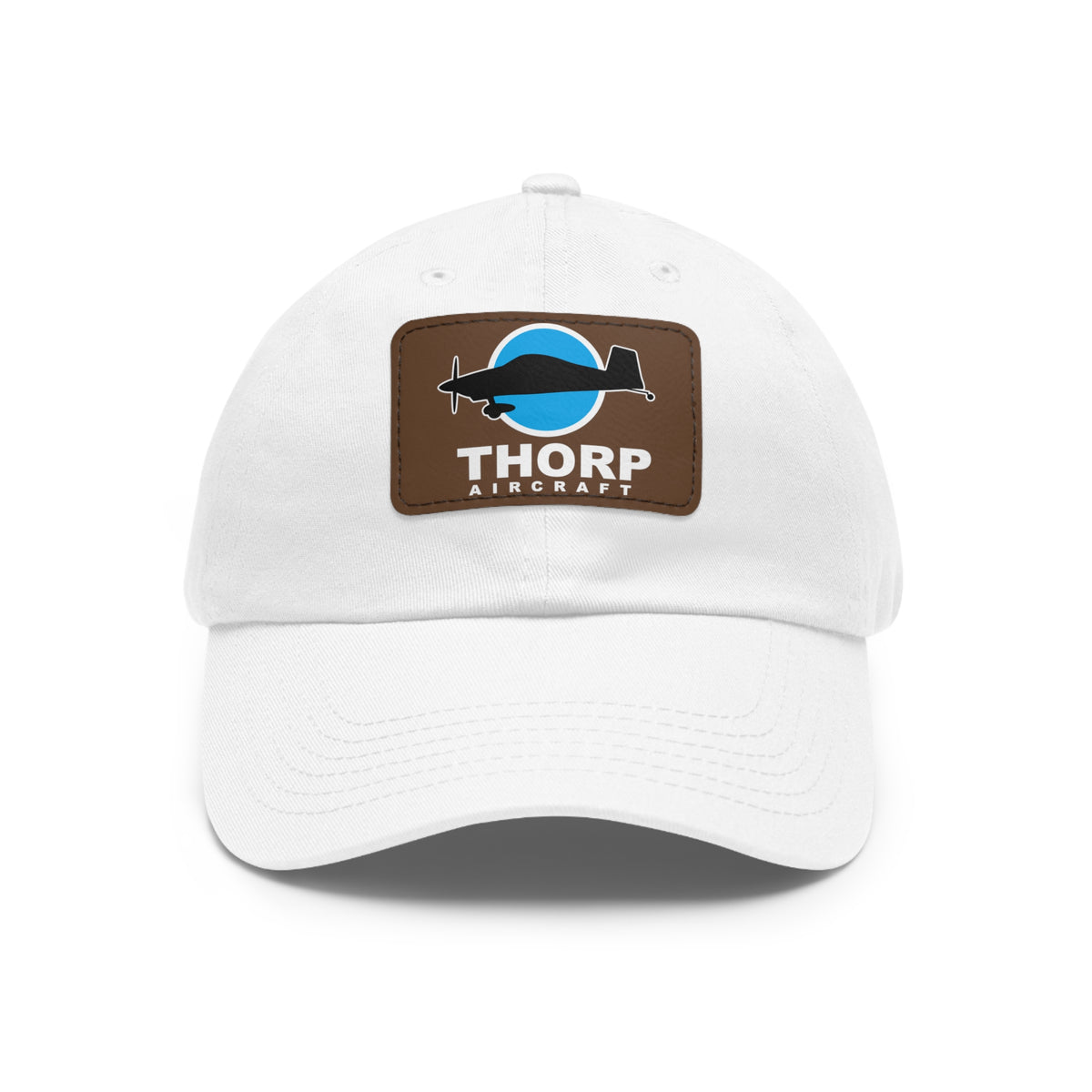 Thorp Aircraft 'Dad Hat' with Leather Patch